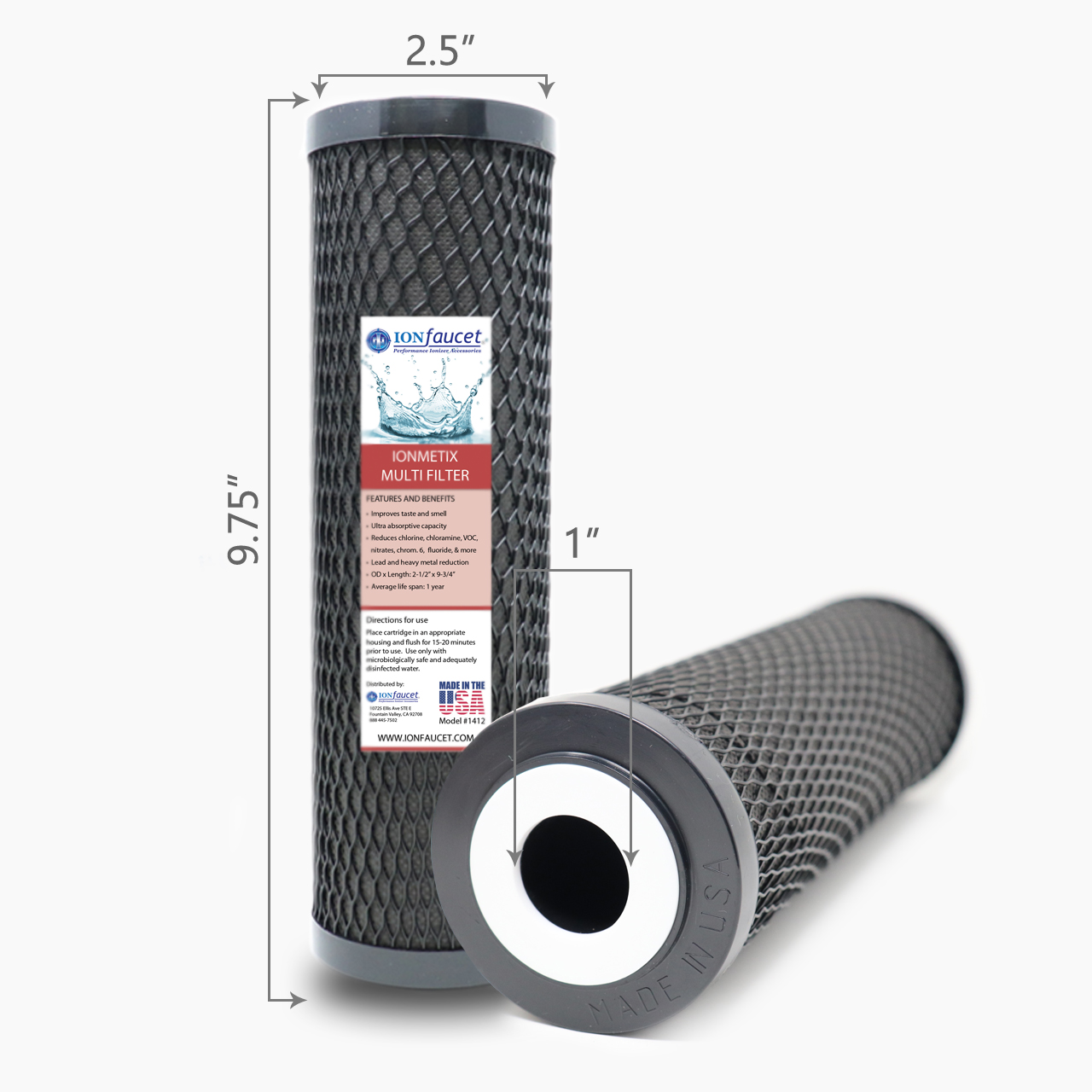 Ionmetix Multi Filter - Ionfaucet Inc